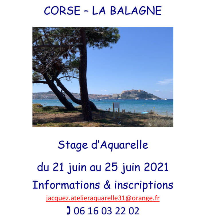 Stage d'aquarelle avec Jean-Paul Jacquez | Noi Tutti, association ...